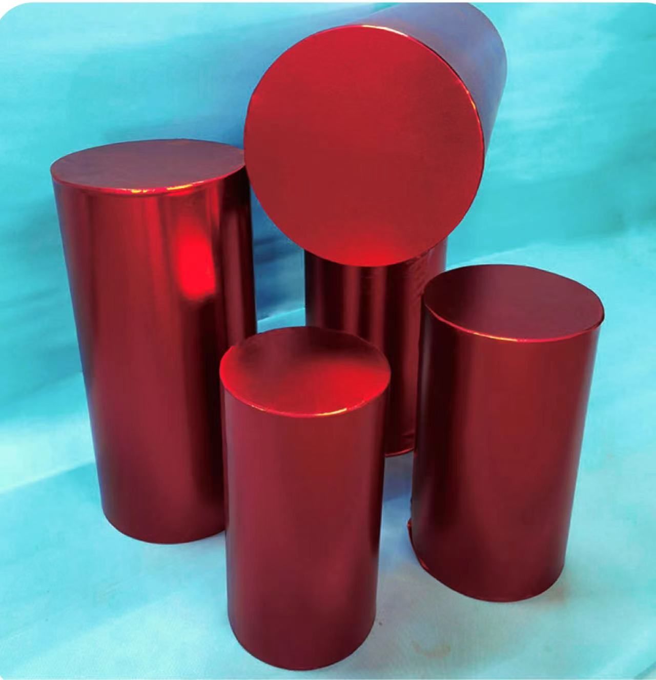 Elastic Plinth Cover Bright Red (5PCS) NZ$59.00 - newbrightparty