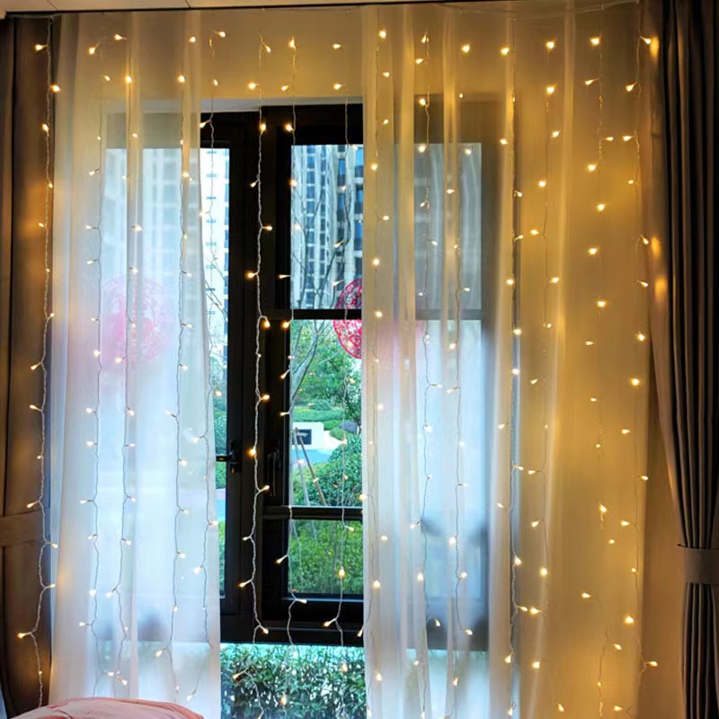LED Curtain String Lights Fairy Light Bright White (3m*3m) NZ$19.50 ...