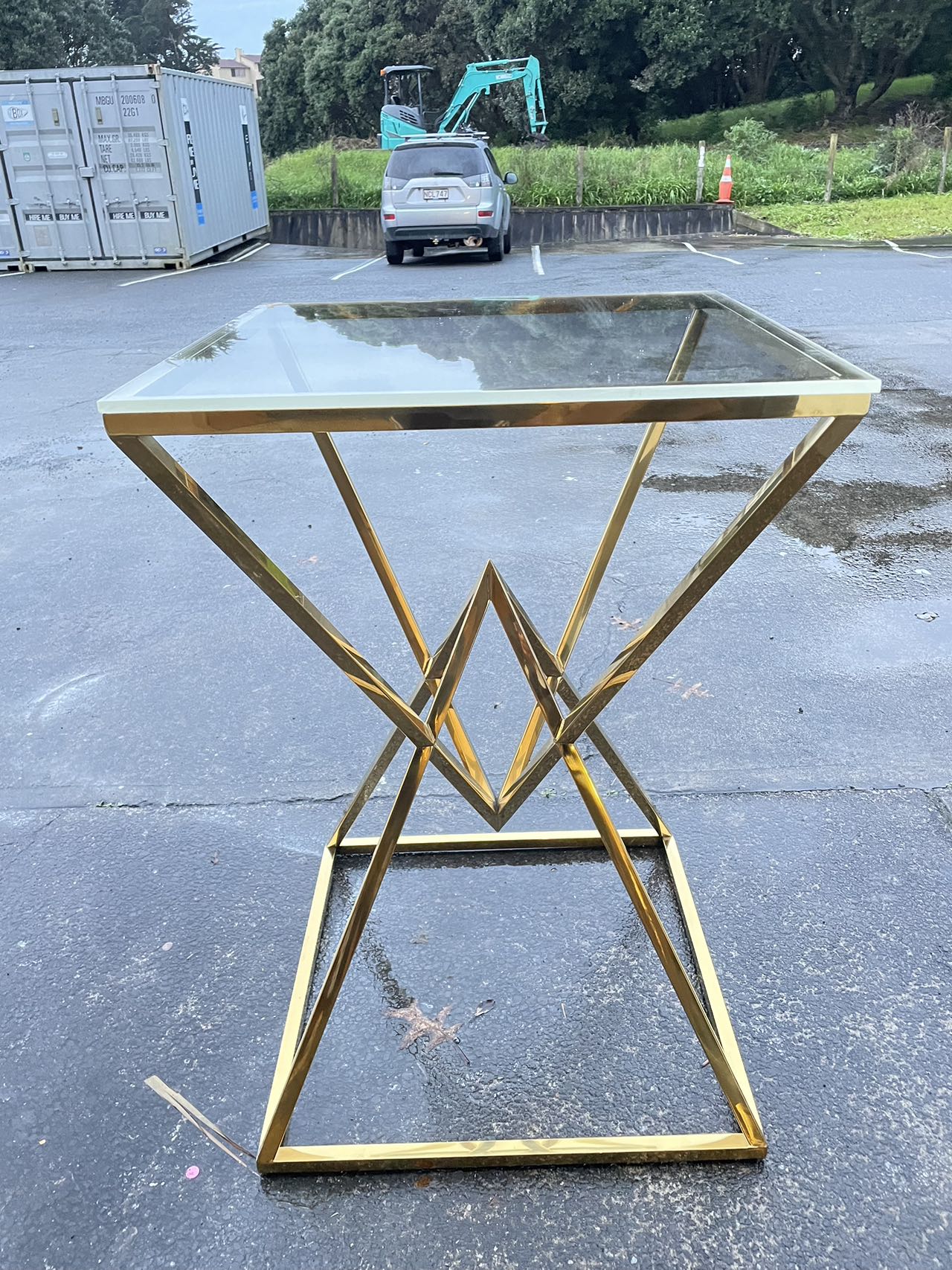 Modern Luxury Plinth Stand Gold ( 1 pcs ) pick up only NZ$450.00 ...